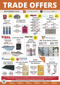 September Tile Source Trade Offers – HTW Ltd.